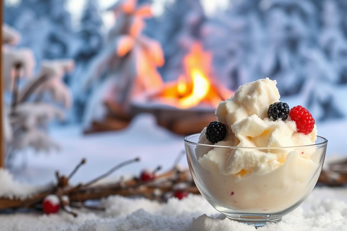 Homemade Snow Cream: A Delicious Frozen Delight